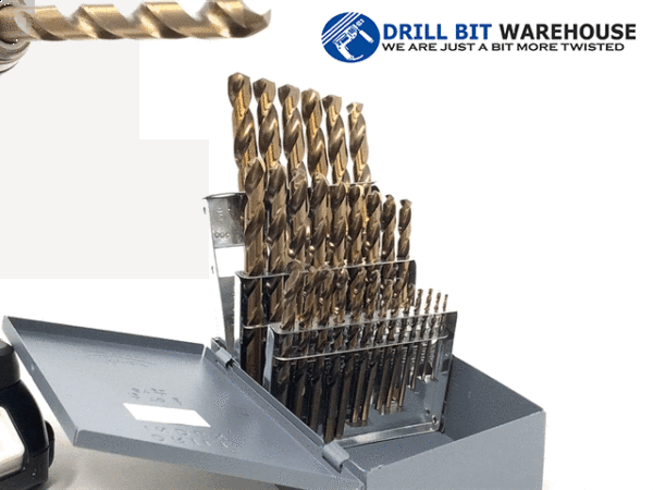 PREDATOR 29pc Cobalt Drill Bit Set Super Premium ON SALE NOW - Drill ...
