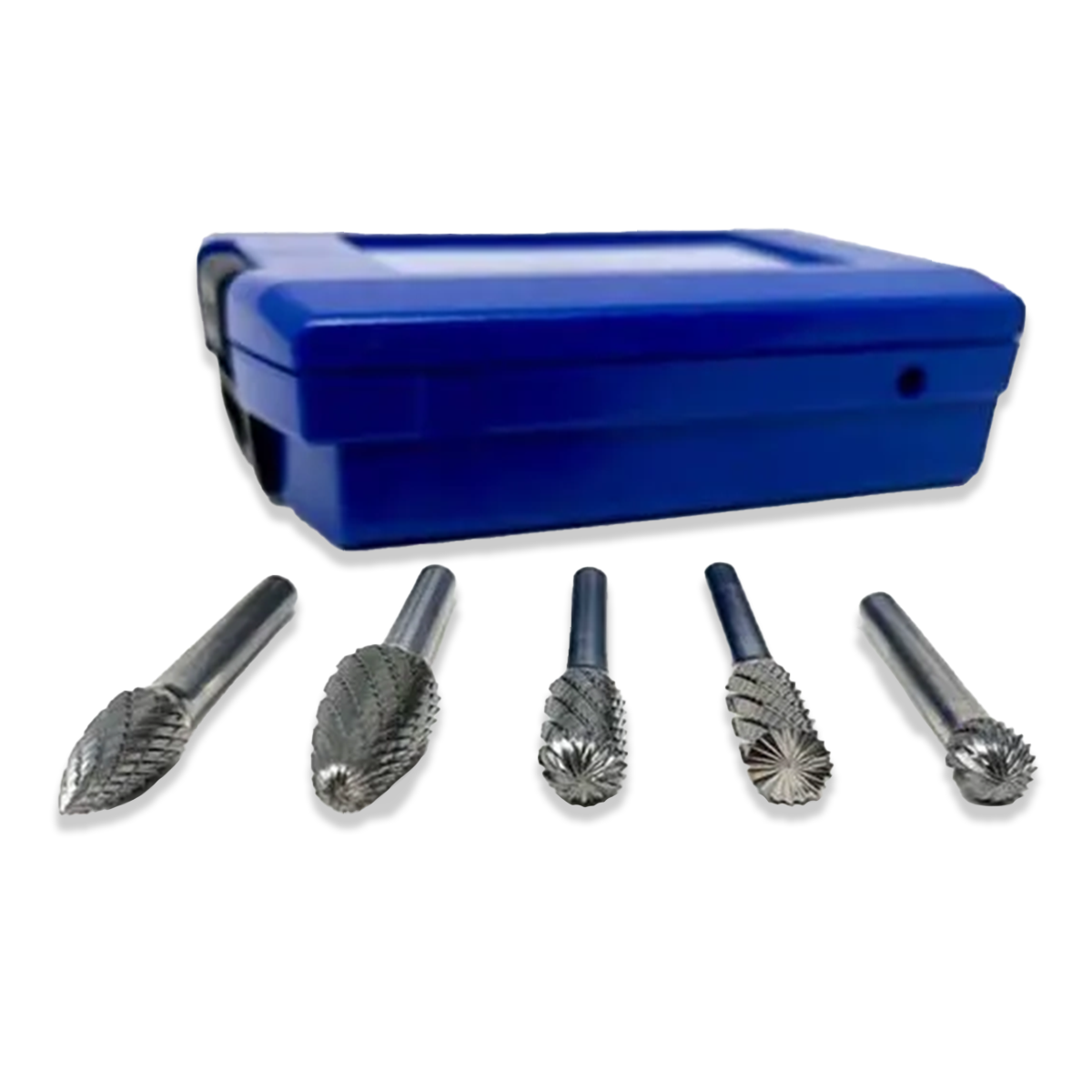 Diamond Cut Carbide Burr Set – Double Cut, 1/4" Shank - Drill Bit Warehouse